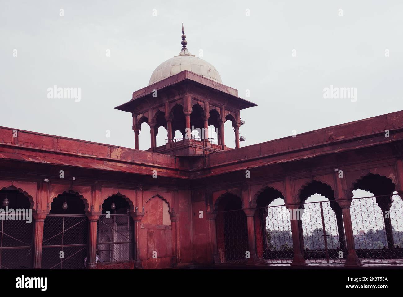 the Jama Masjid of Delhi is one of the largest mosques in India Stock ...