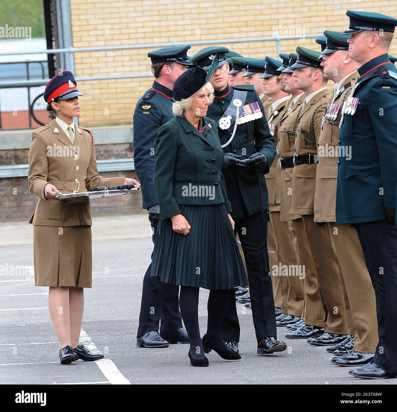 Queen consort camilla military hi-res stock photography and images - Alamy