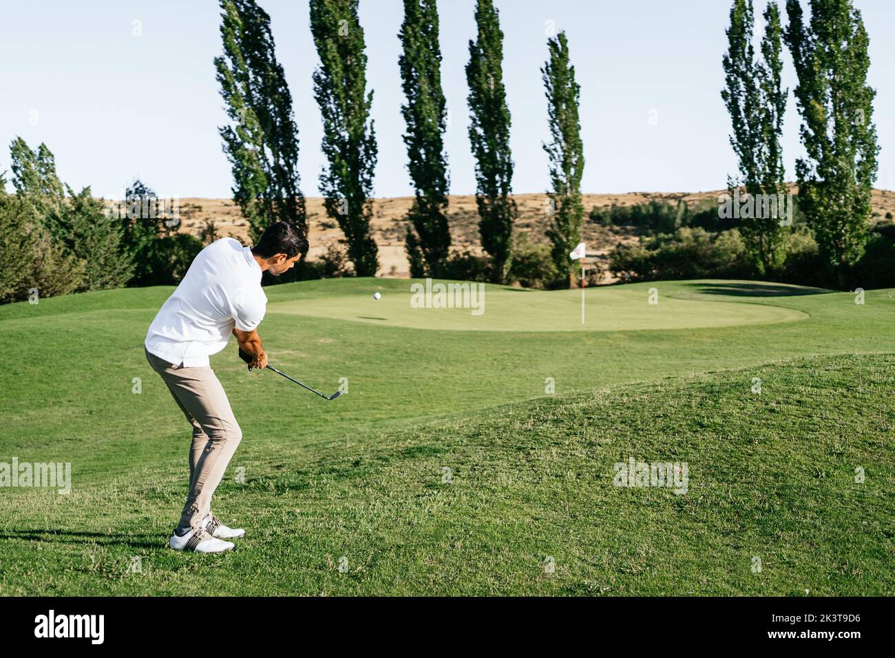 Male golf player hi-res stock photography and images - Alamy