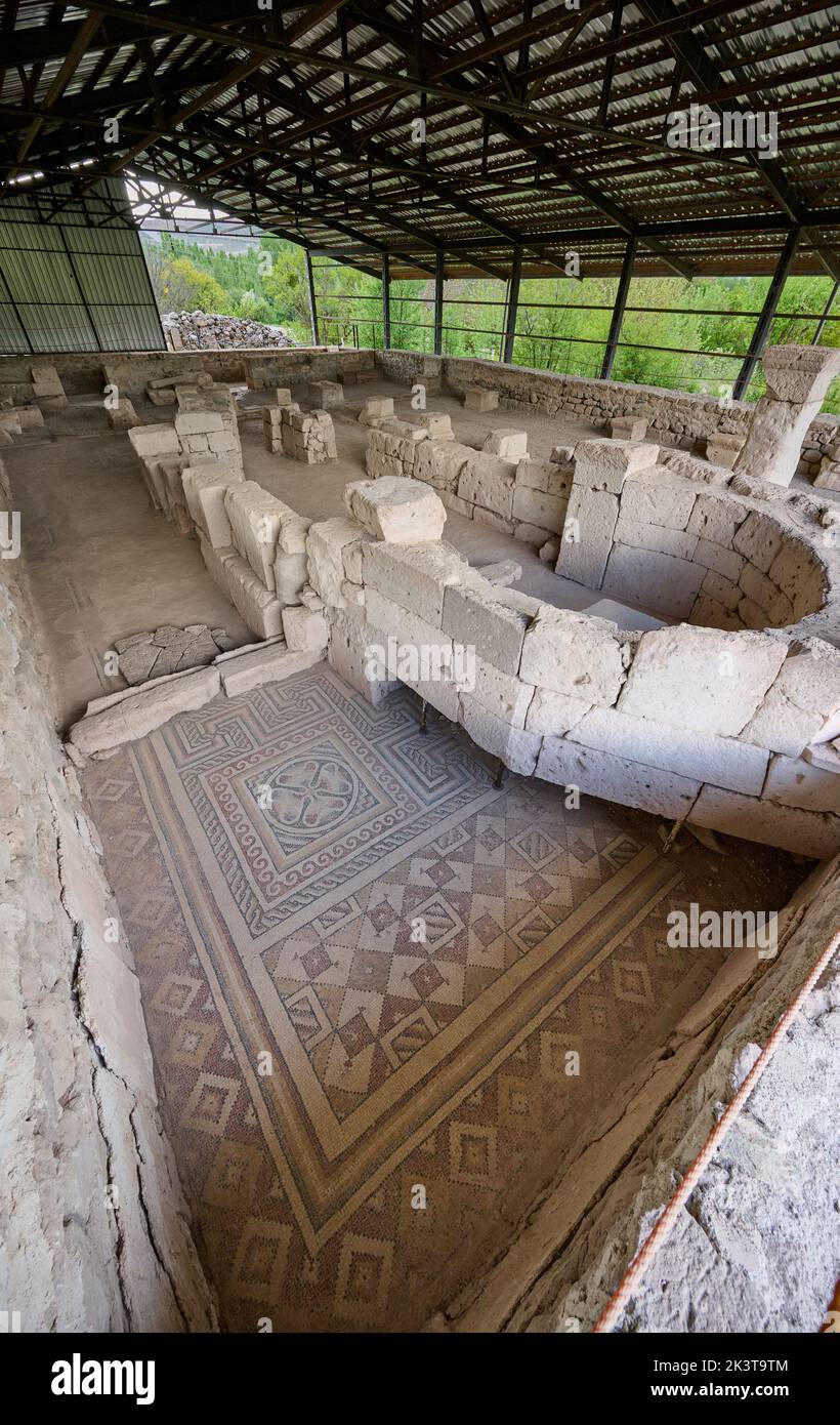 excavation of roman Sobesos Ancient City, Cappadocia, Anatolia, Turkey ...