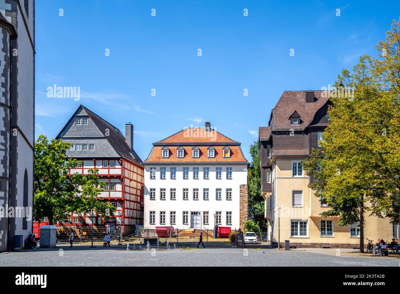 Church Square, Giessen, Hessen, Germany Stock Photo - Alamy