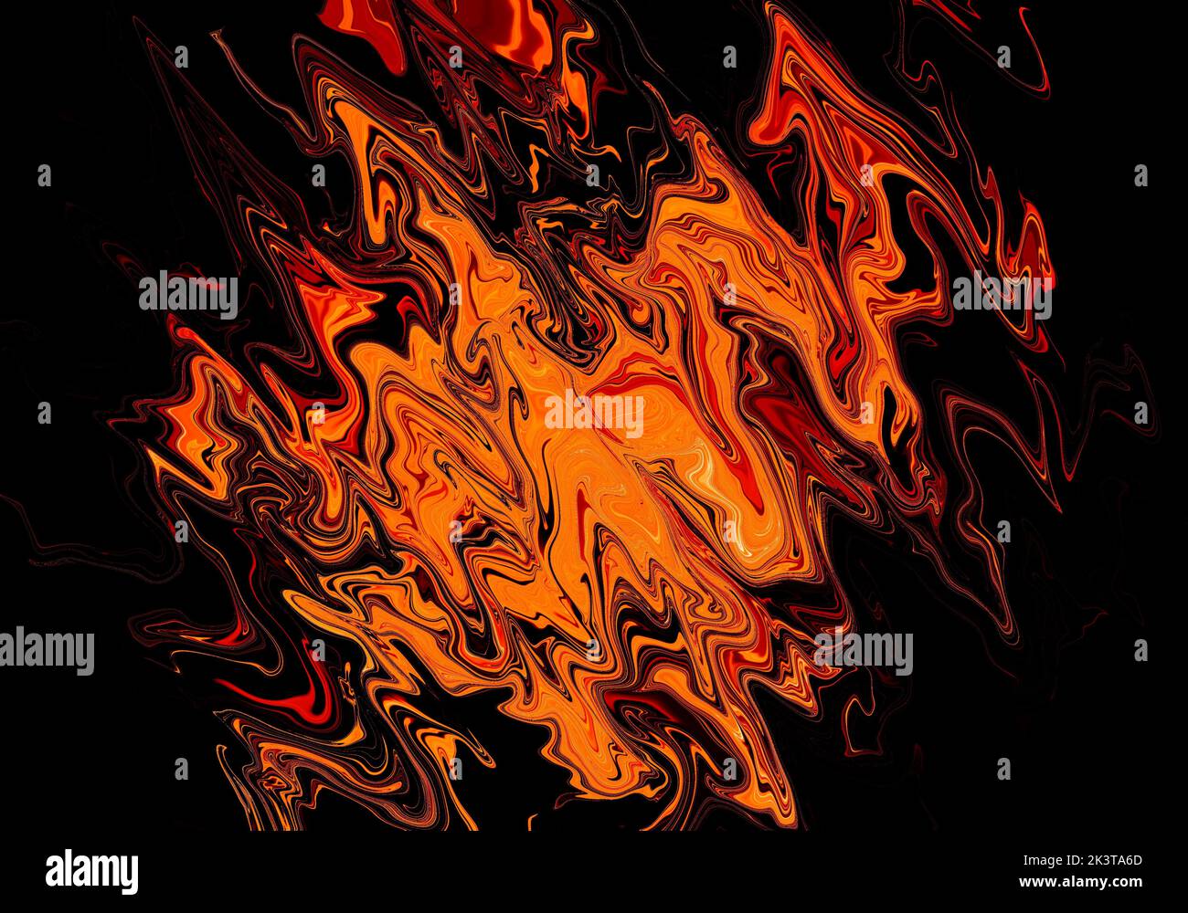 Abstract background texture of liquid fluid orange flame wallpaper on ...