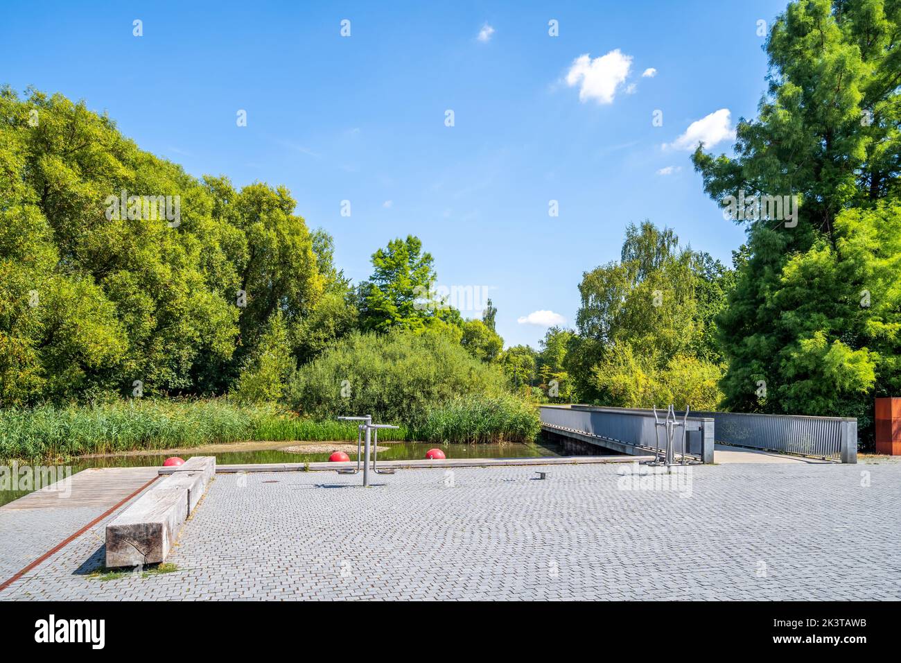 Public Park, Giessen, Hessen, Germany Stock Photo - Alamy