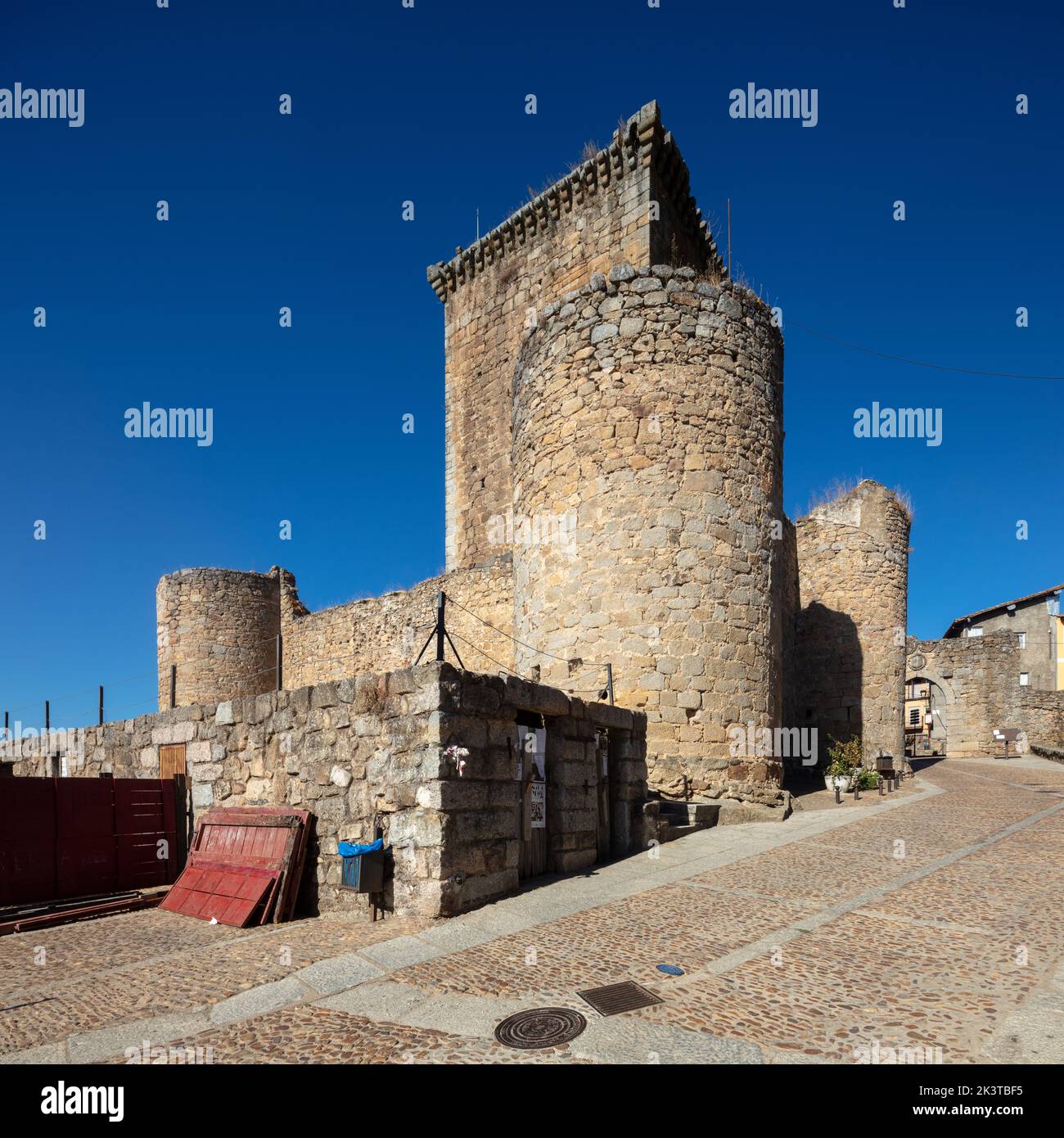 Village of Miranda de Castanar in Spain Stock Photo - Alamy