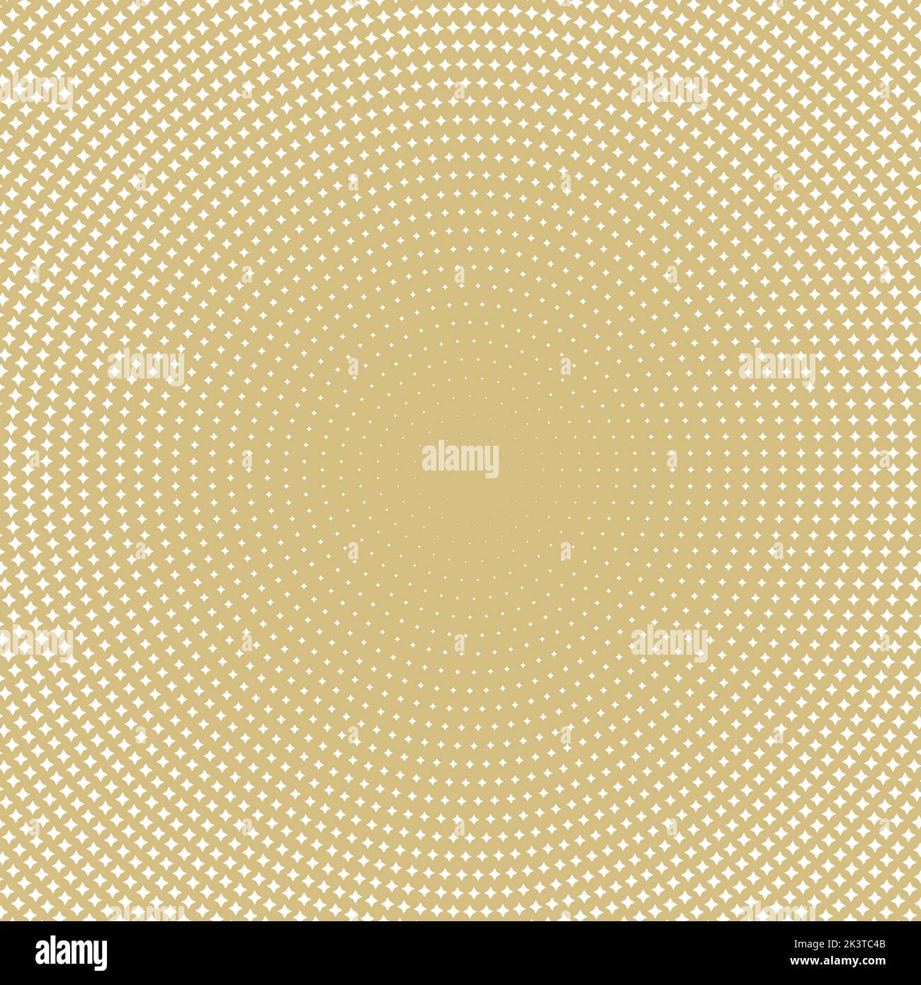 Geometric modern pattern. Golden and white ornament with dotted ...