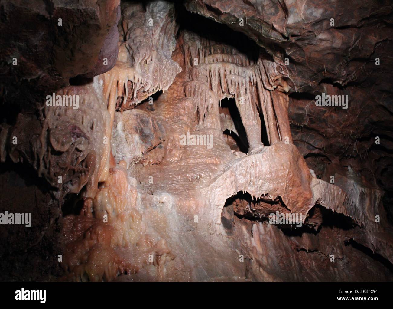 Face in the Rock at Gough's Cave, Cheddar Gorge, Somerset, England ...