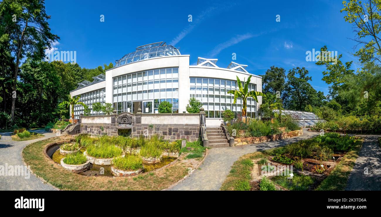 Botanical garden, Giessen, Hessen, Germany Stock Photo - Alamy