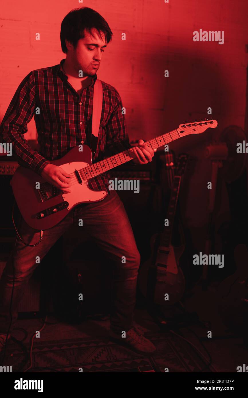 Musicians rehearsing rehearsal studio vertical hi-res stock photography ...