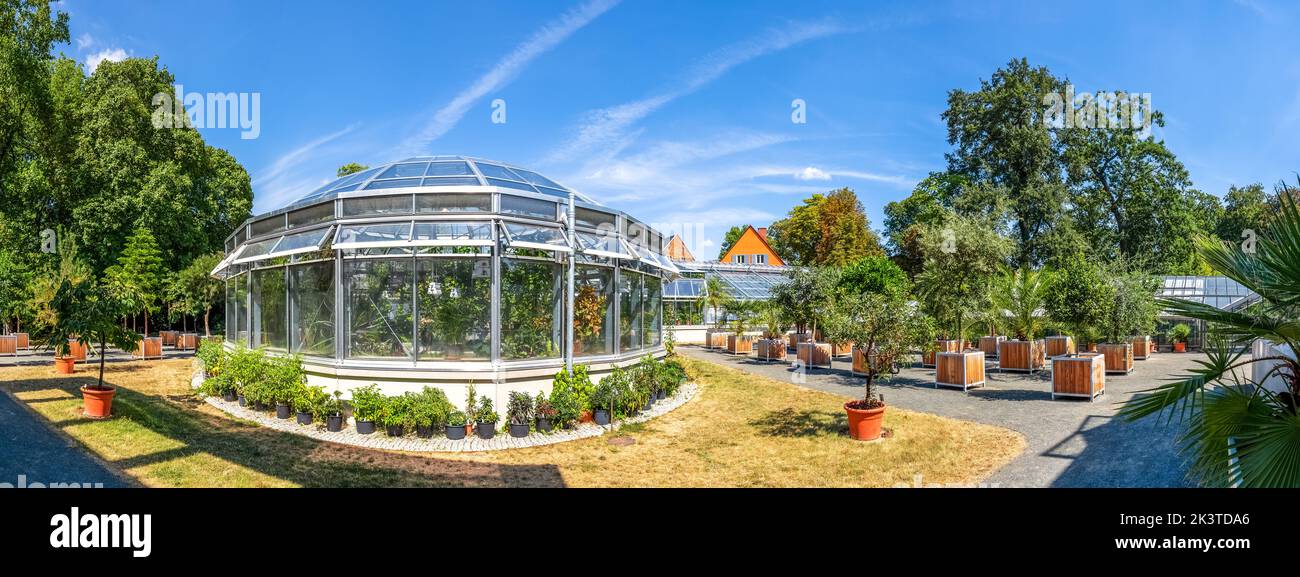 Botanical garden, Giessen, Hessen, Germany Stock Photo - Alamy
