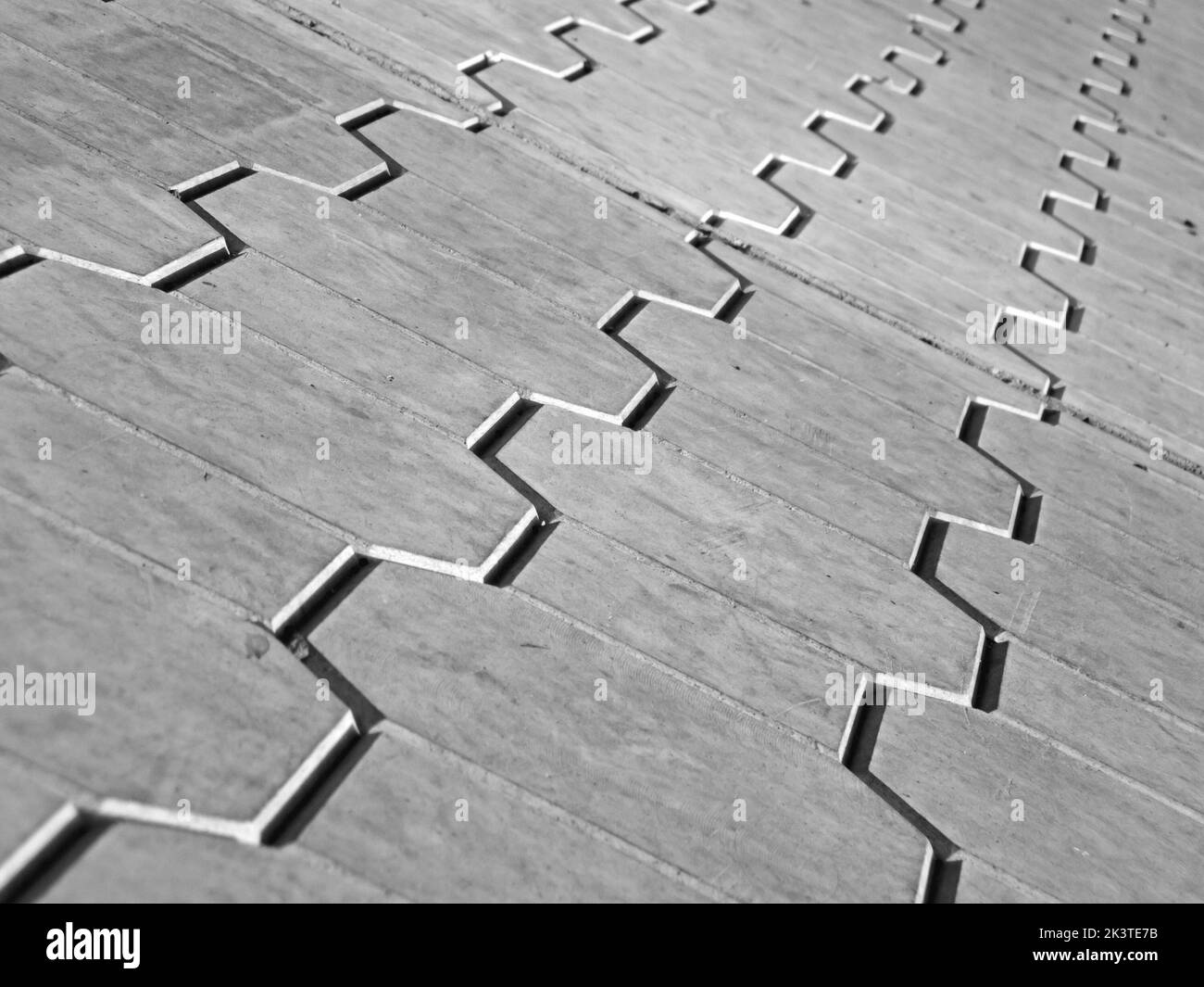 Pavement ground view Black and White Stock Photos & Images - Alamy