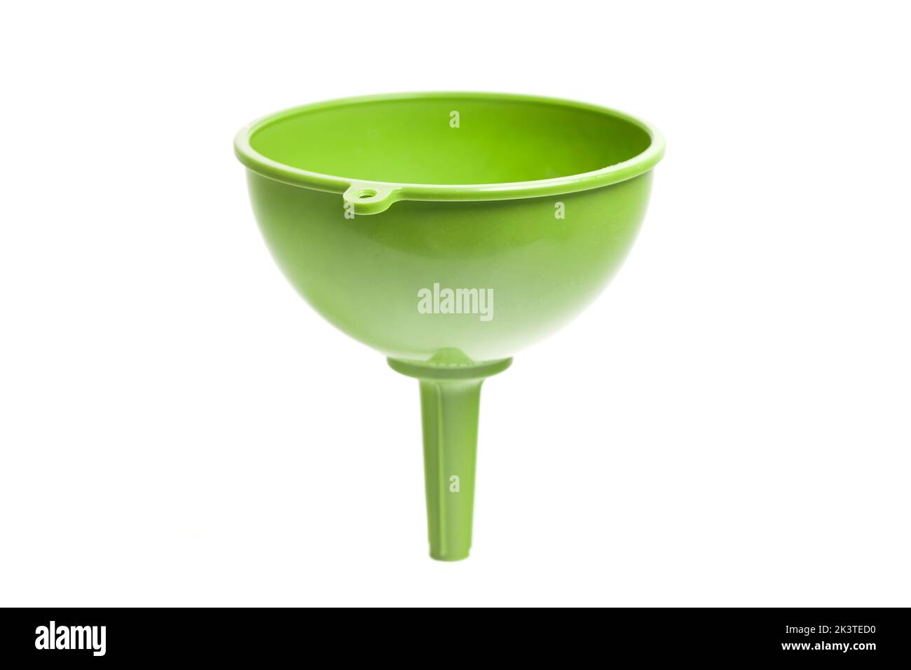 Green plastic funnel isolated hi-res stock photography and images - Alamy