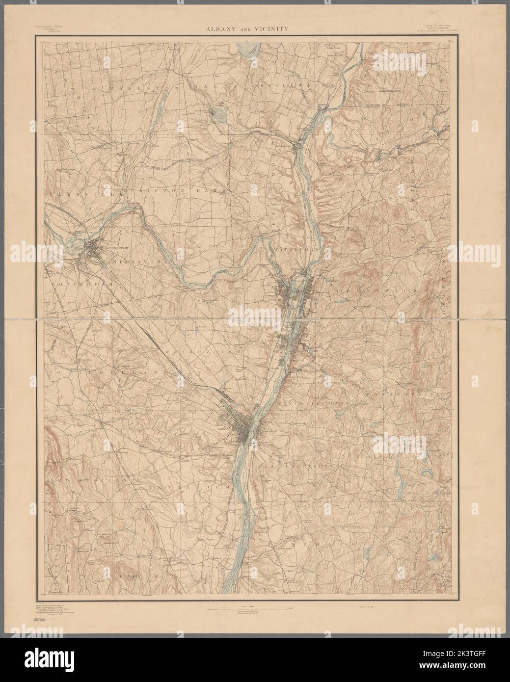 Schenectady county n y maps hi-res stock photography and images - Alamy