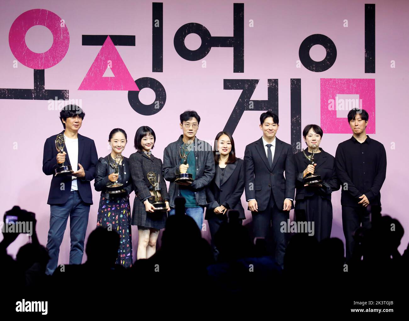 (L-R) Cheong Jai-Hoon, Chae Kyoung-Sun, Lee Yoo-Mi, Hwang Dong-Hyuk ...