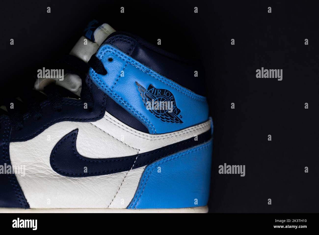 Rare Nike Air Jordan 1 Sneakers. Nike hype sneakers Stock Photo - Alamy