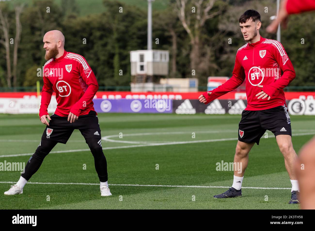 PONTYCLUN, WALES - 20 SEPTEMBER 2022: Wales' Jonny Williams and Wales ...