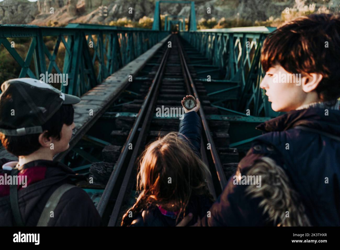 Orienteering kids hi-res stock photography and images - Alamy