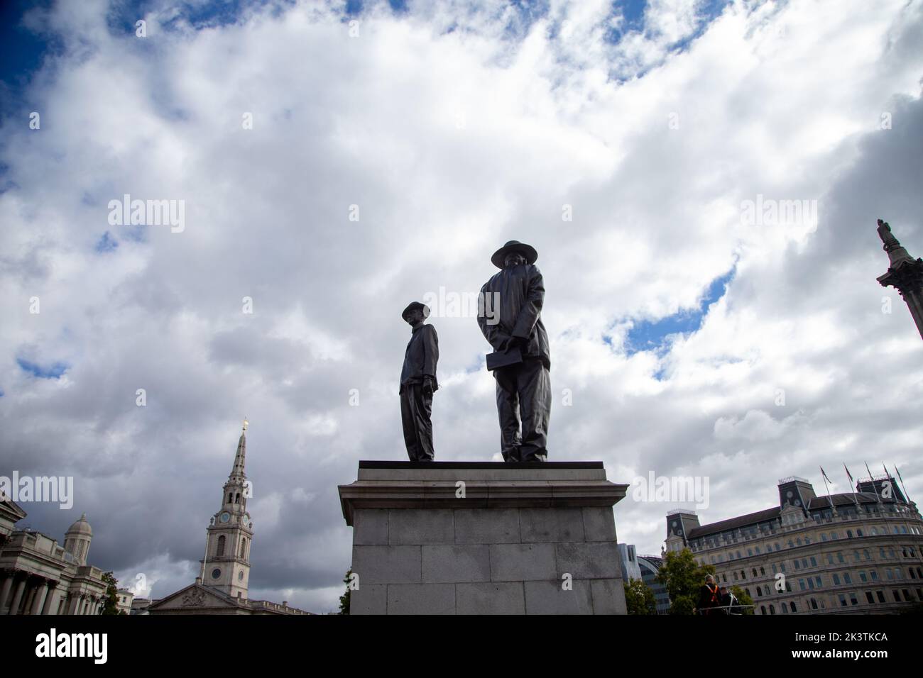 London, England, UK. 28th Sep, 2022. A new sculpture called Antelope by ...