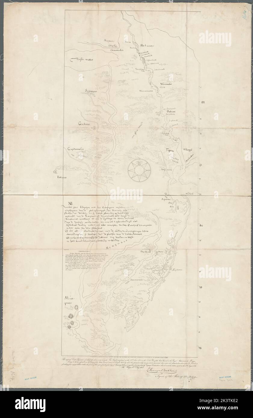 Map of New Netherland Cartographic. Maps, Early maps, Facsimiles. 1841 ...