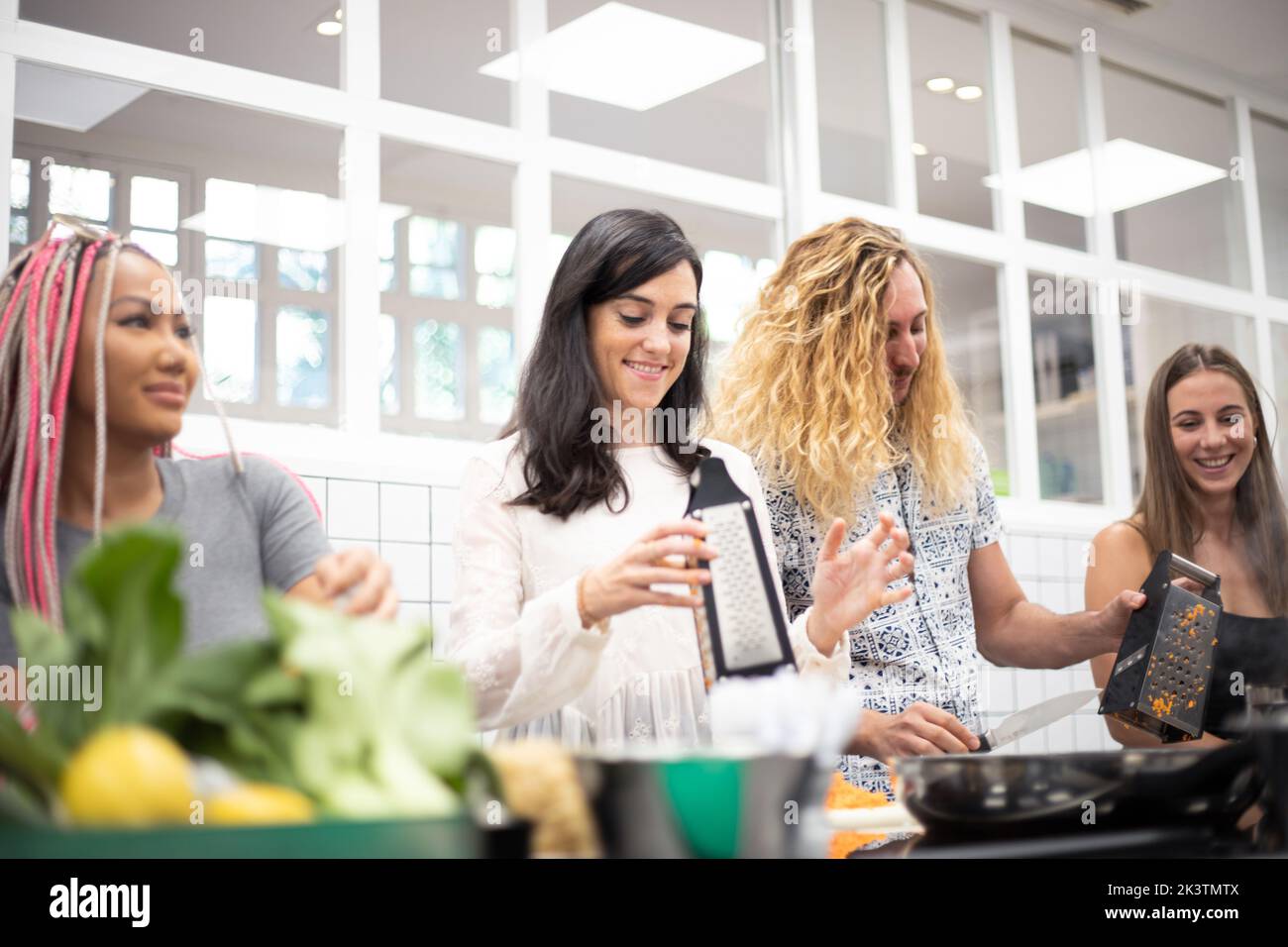 Using a scratcher hi-res stock photography and images - Alamy