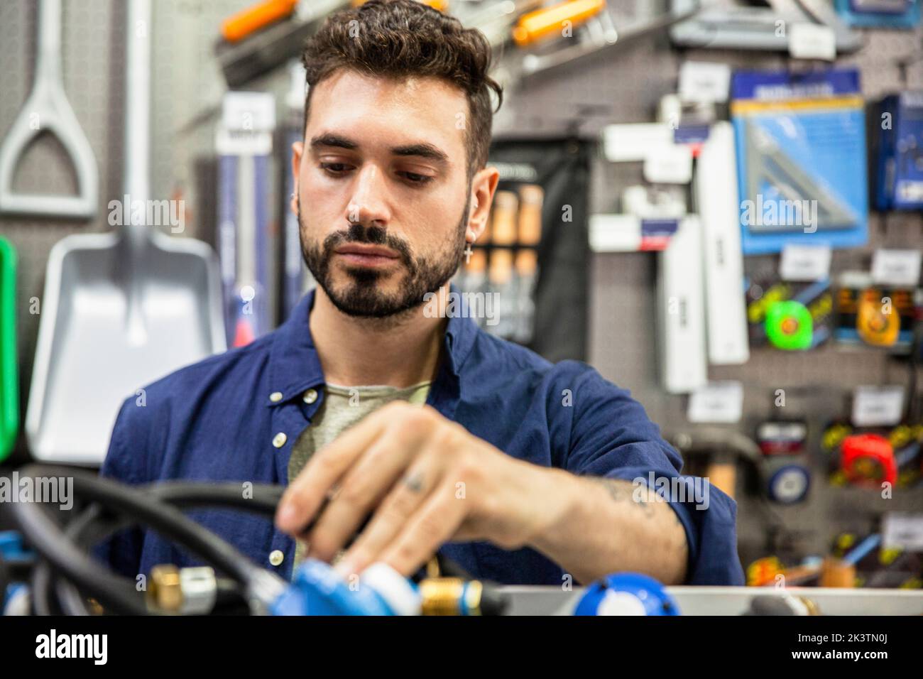 Sorting out by colour hi-res stock photography and images - Alamy