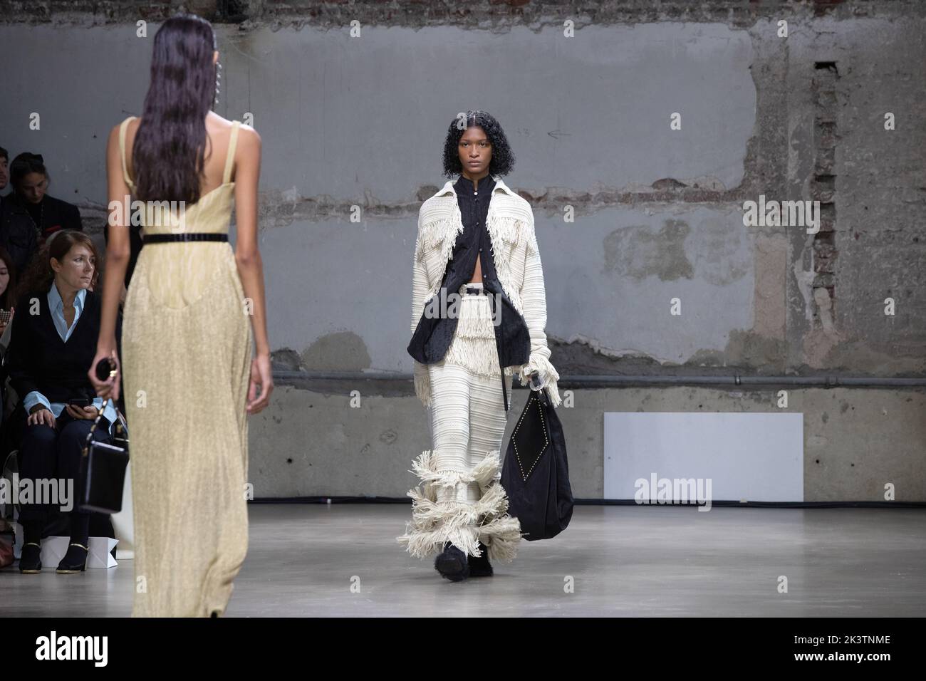 Paris, France, wednesday, september 28, fashion show EENK SS23, Loock ...