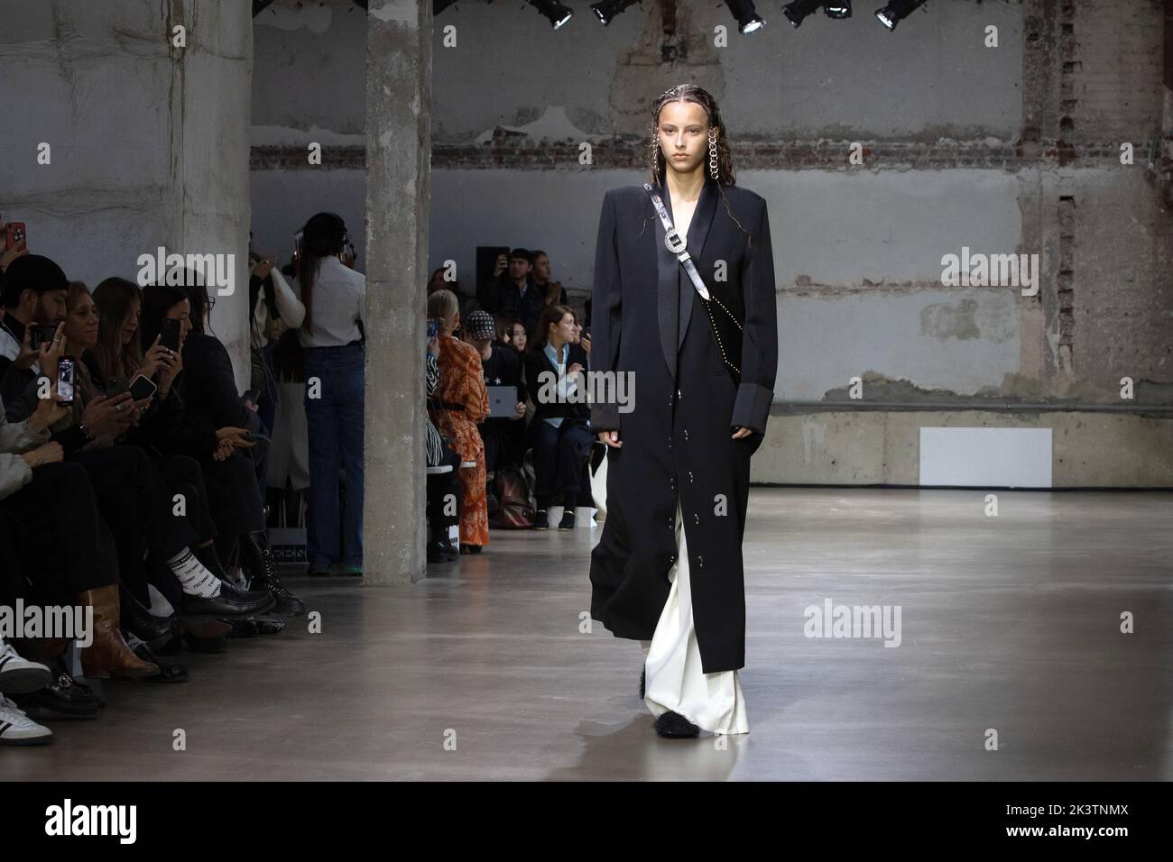 Paris, France, wednesday, september 28, fashion show EENK SS23, Loock ...