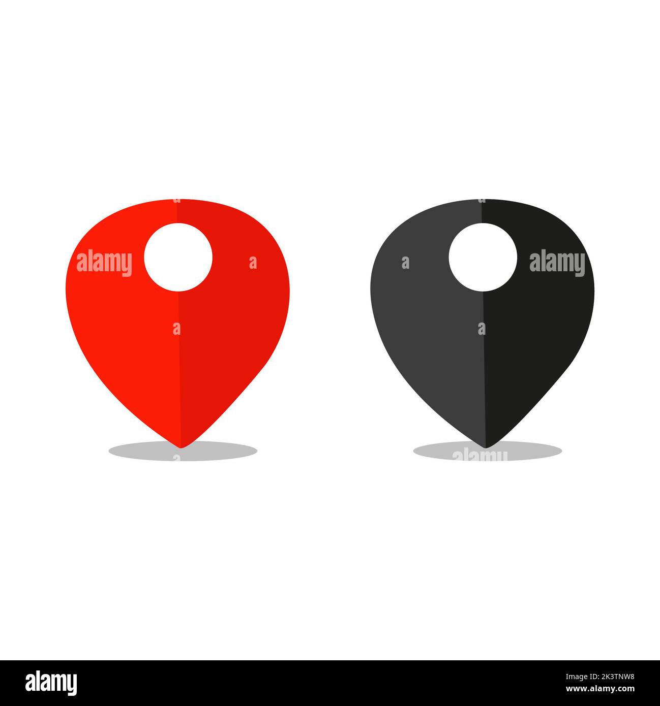 Location pin icon. Location icon. Map marker pointer icon set. Badges ...