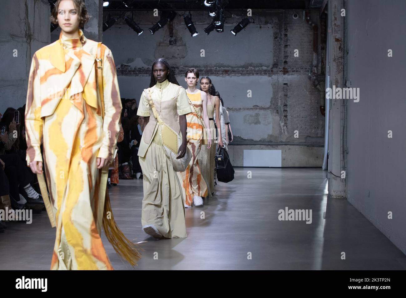 Paris, France, wednesday, september 28, fashion show EENK SS23, Loock ...