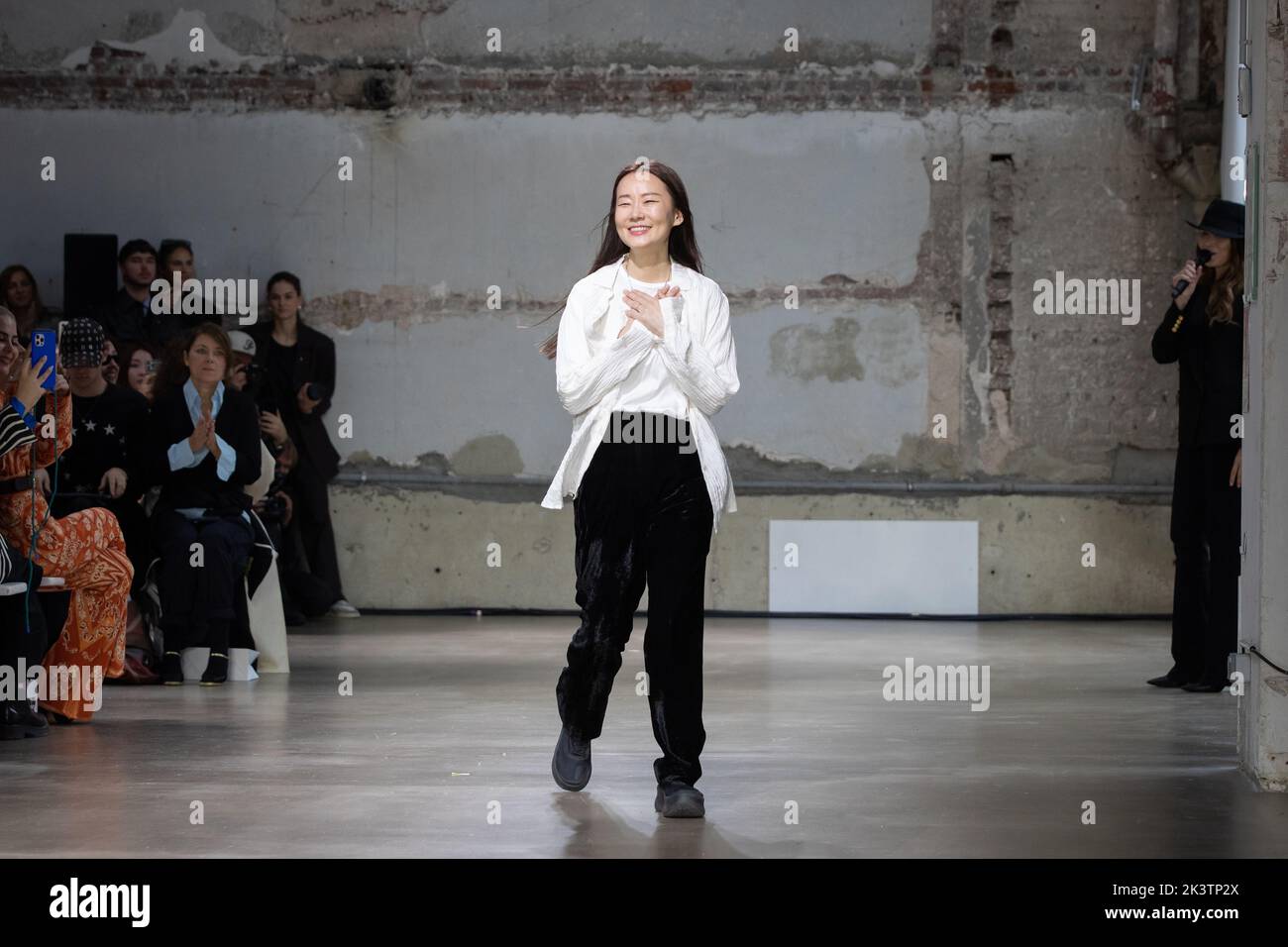 Paris, France, wednesday, september 28, fashion show EENK SS23, Carla ...