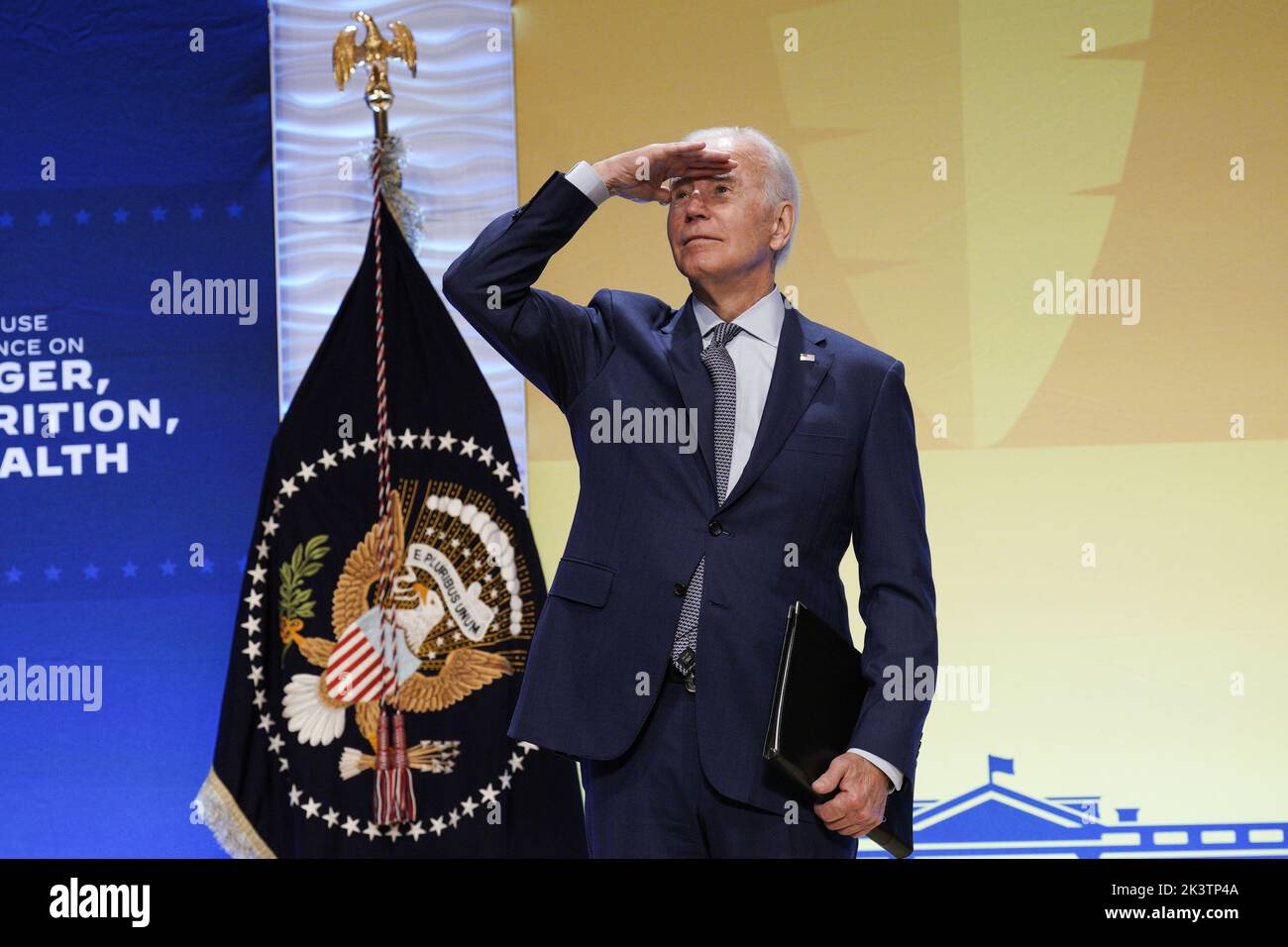 President Joe Biden delivers remarks at the White House Conference on ...
