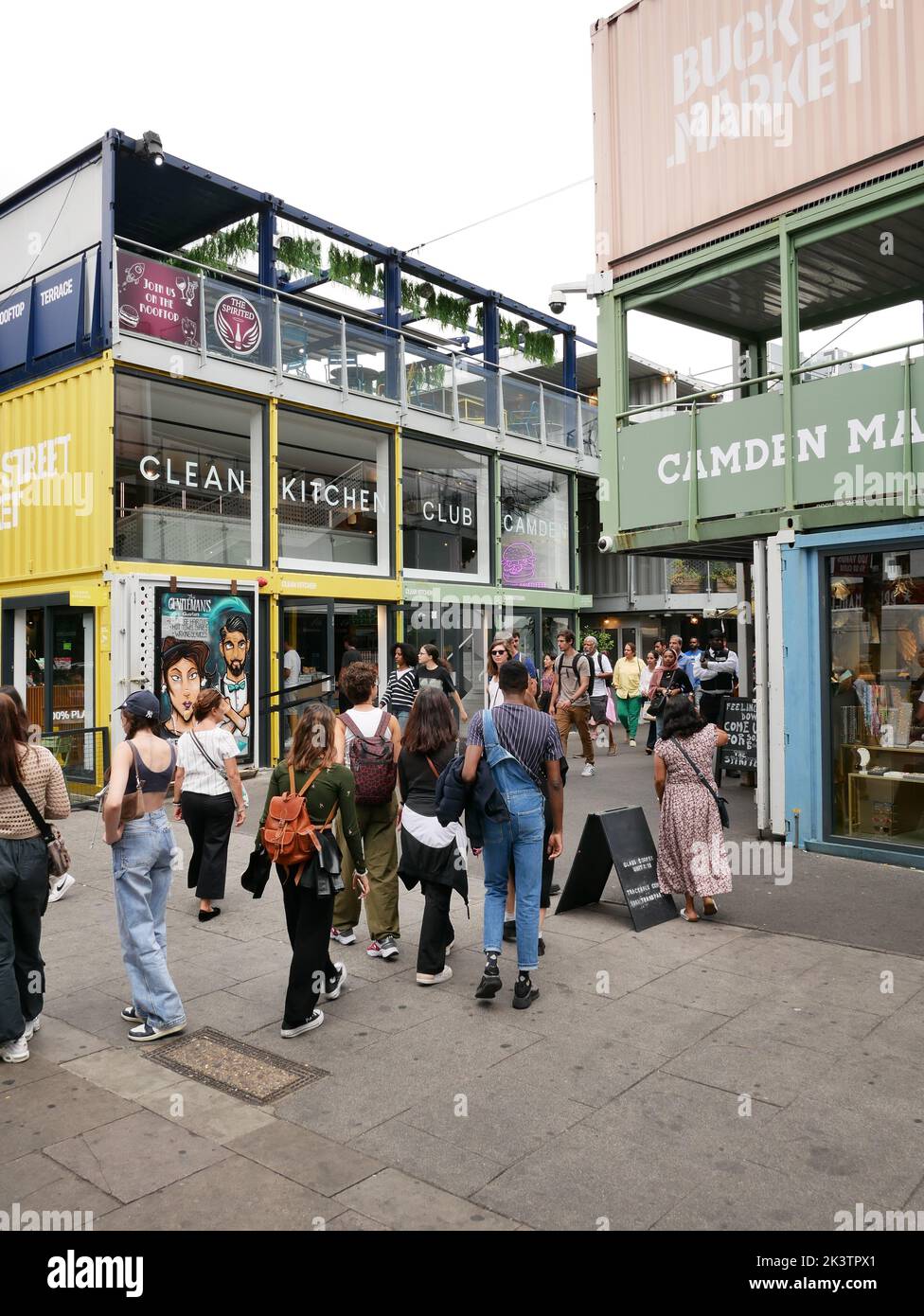 Camden Town shops and shopping. London UK Stock Photo - Alamy