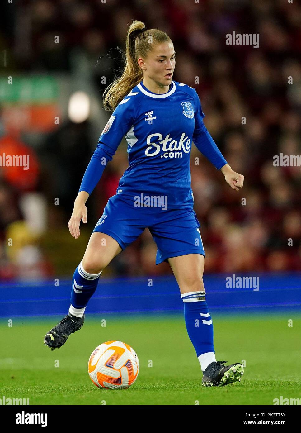 File photo dated 25-09-2022 of Jess Park, who Everton boss Brian ...