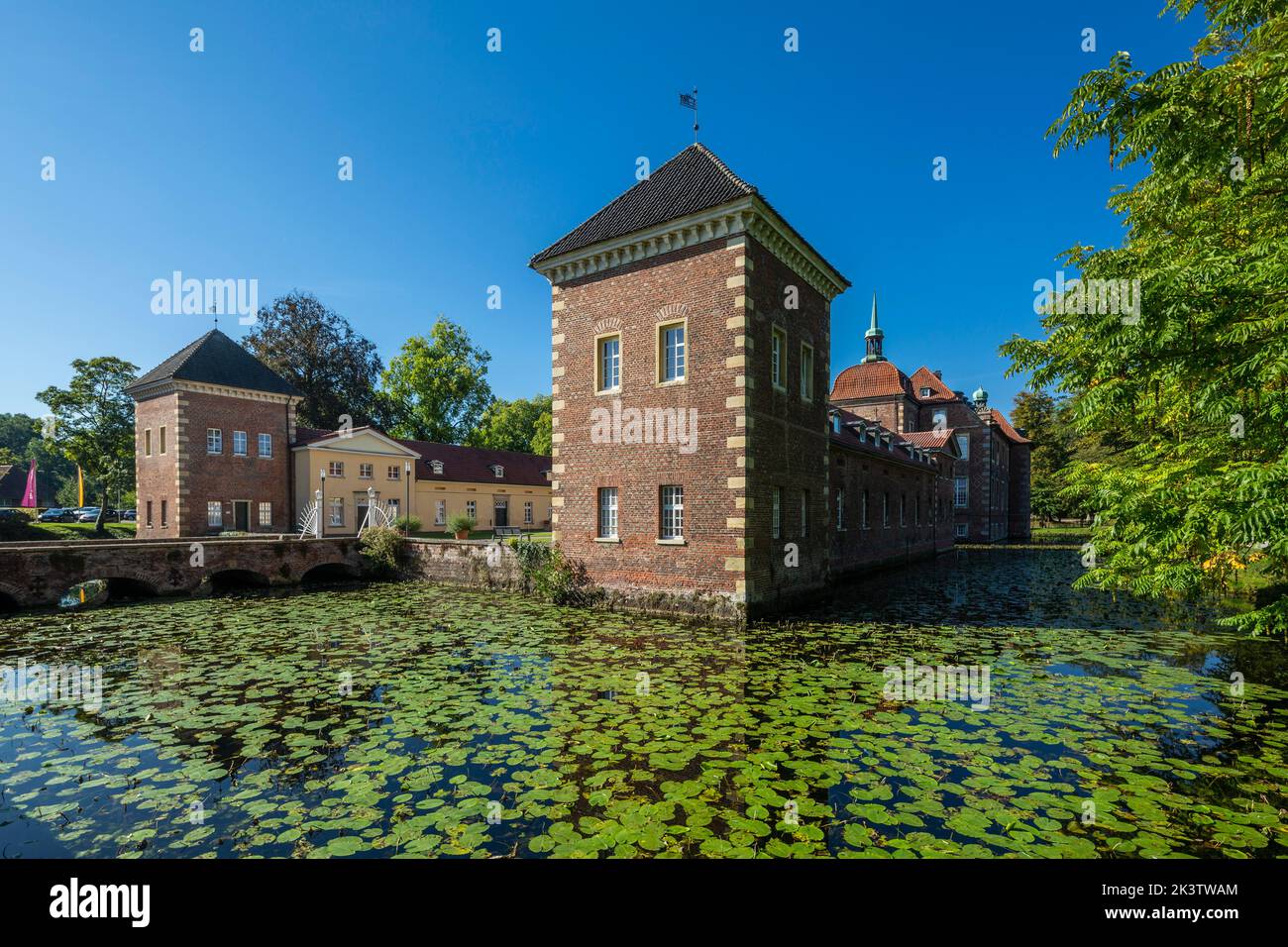 Germany, Velen, Bocholter Aa, Hohe Mark Westmuensterland Nature Park ...