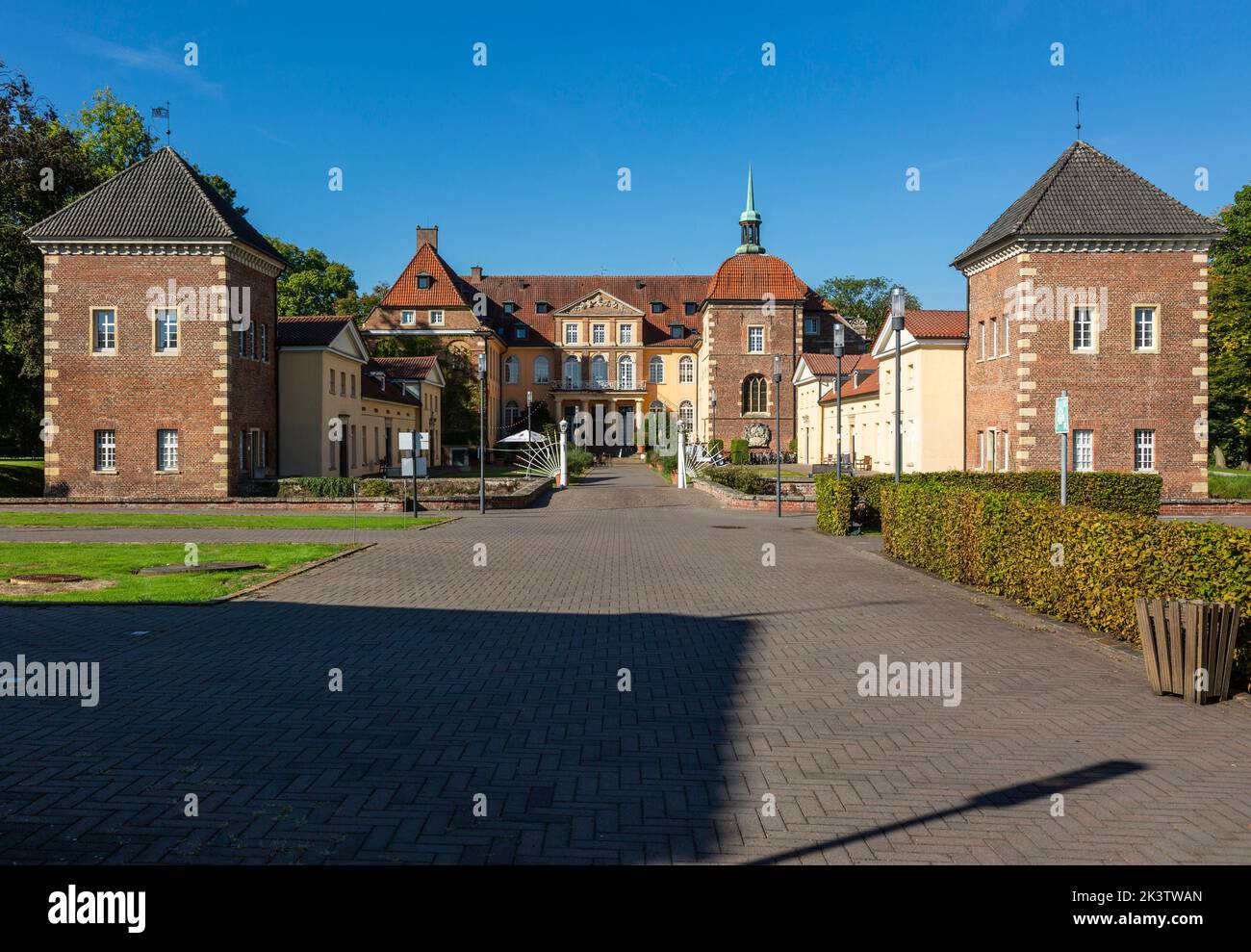 Germany, Velen, Bocholter Aa, Hohe Mark Westmuensterland Nature Park ...