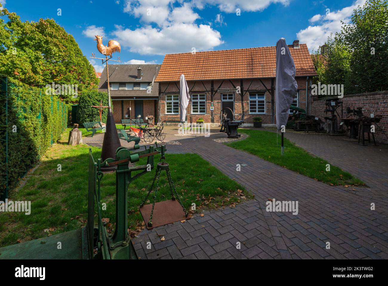 Germany, Velen, Bocholter Aa, Hohe Mark Westmuensterland Nature Park ...