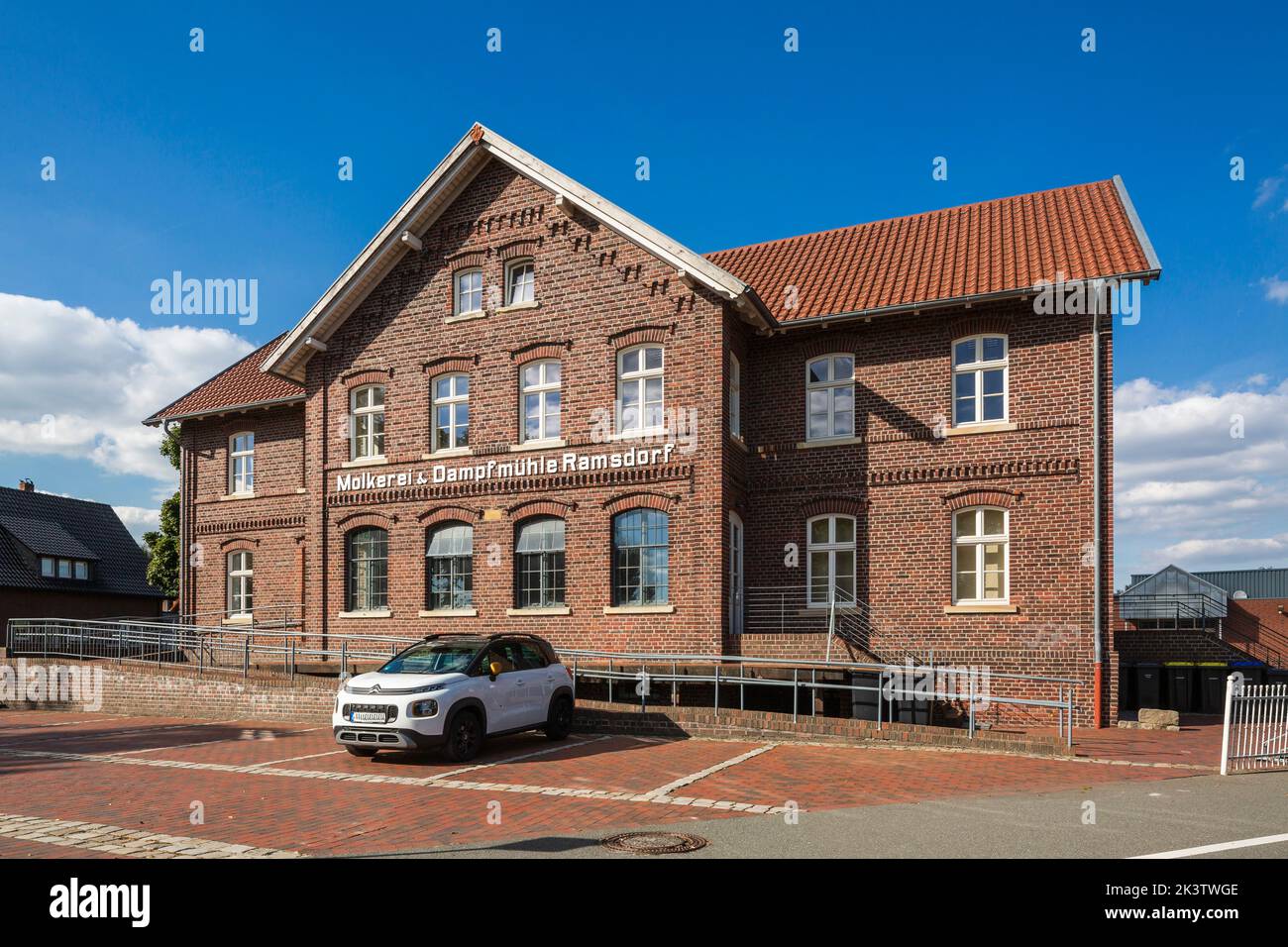 Germany, Velen, Bocholter Aa, Hohe Mark Westmuensterland Nature Park ...