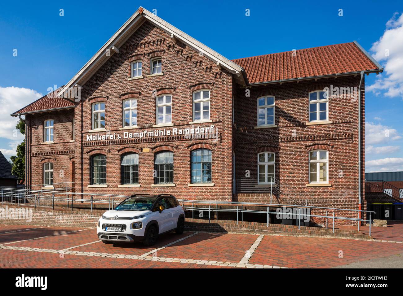 Germany, Velen, Bocholter Aa, Hohe Mark Westmuensterland Nature Park ...