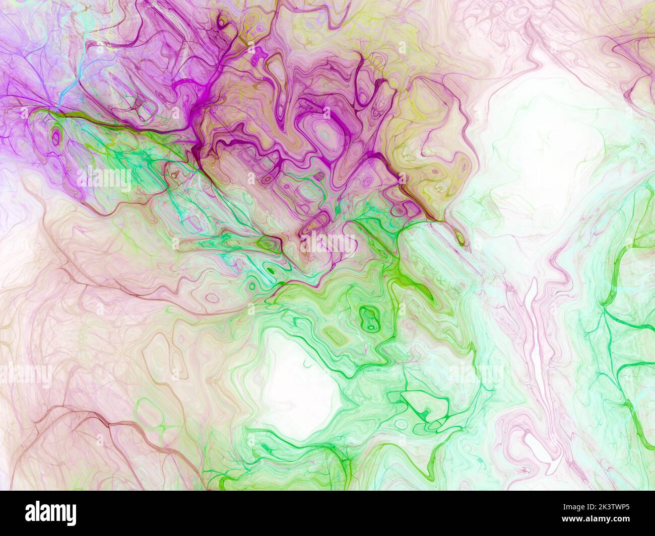 Abstract fractal flame illustration with vibrant colors, futuristic and ...