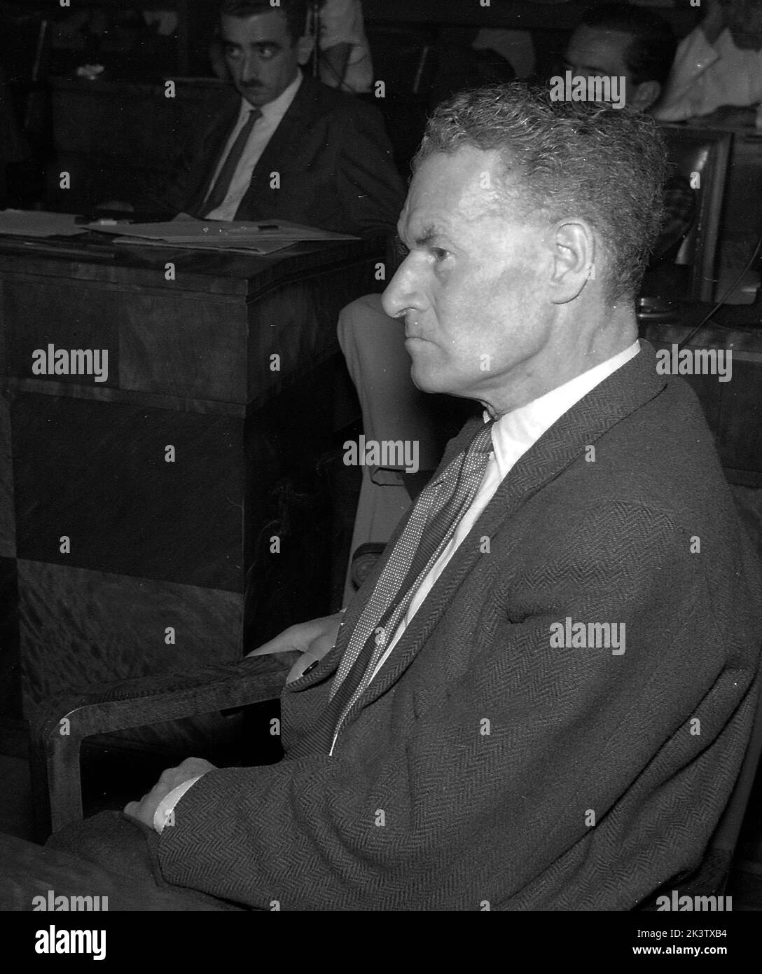 Anthony Asquith, British film director, at the Mar del Plata ...