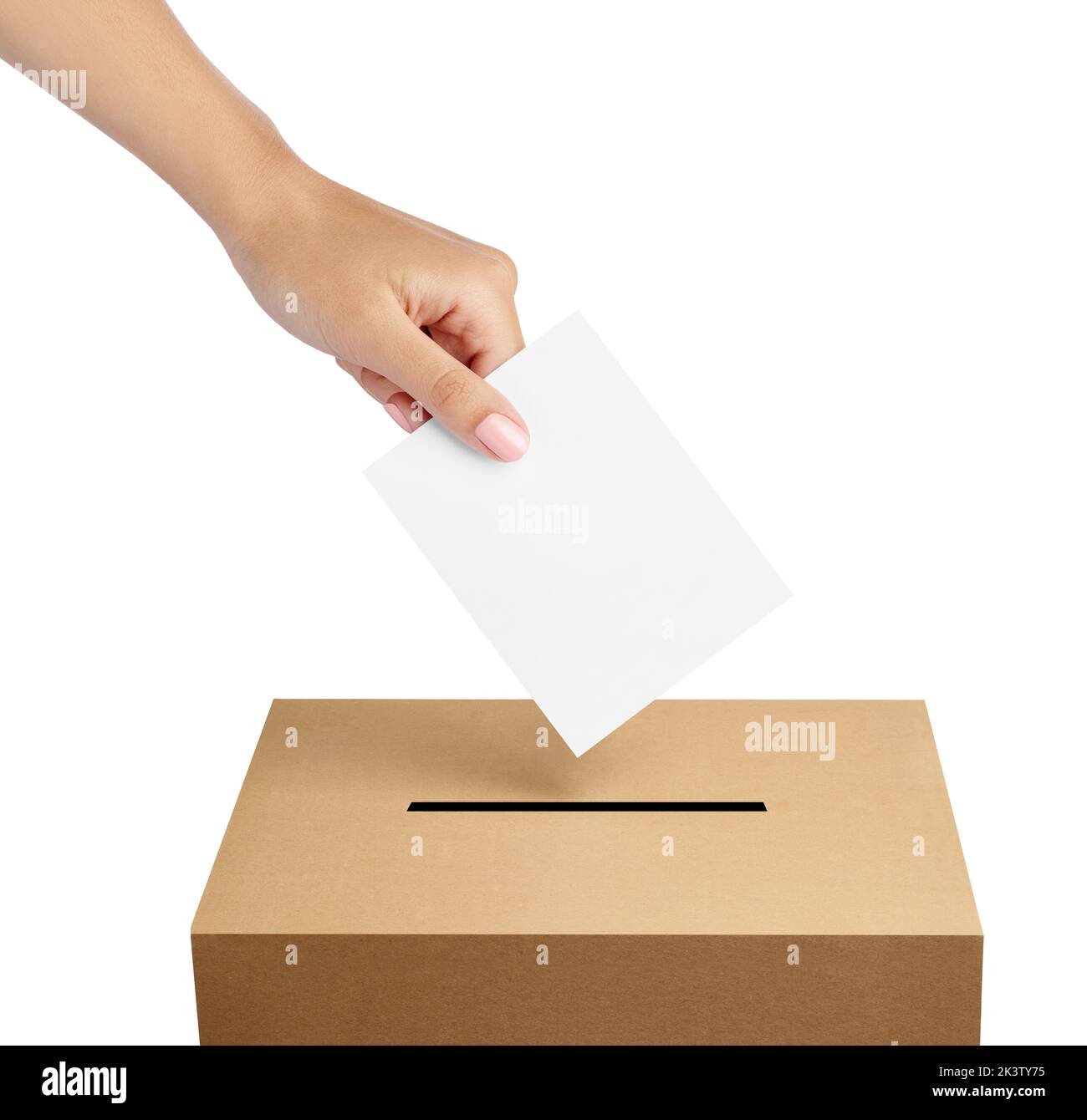 Cast casting a vote hi-res stock photography and images - Alamy