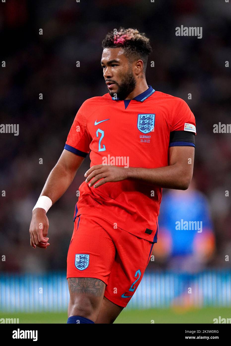 England's Reece James during the UEFA Nations League match at Wembley ...