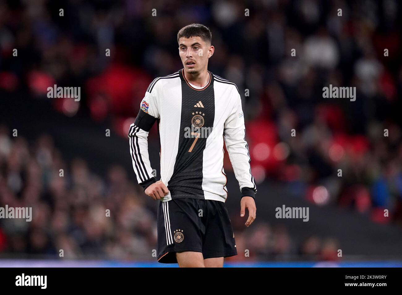 Germany's Kai Havertz during the UEFA Nations League match at Wembley ...