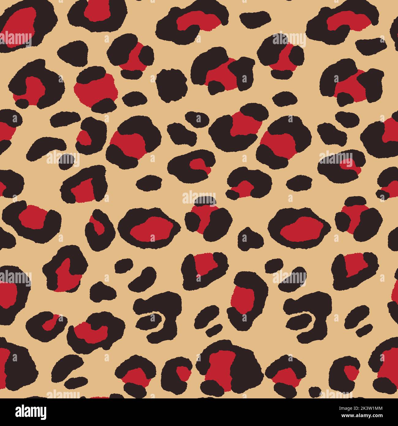 Abstract modern leopard seamless pattern. Animals trendy background ...