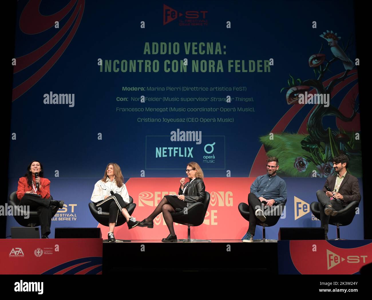 Milano, Italy Festival delle Serie Tv 2022 photocall red carpet ...