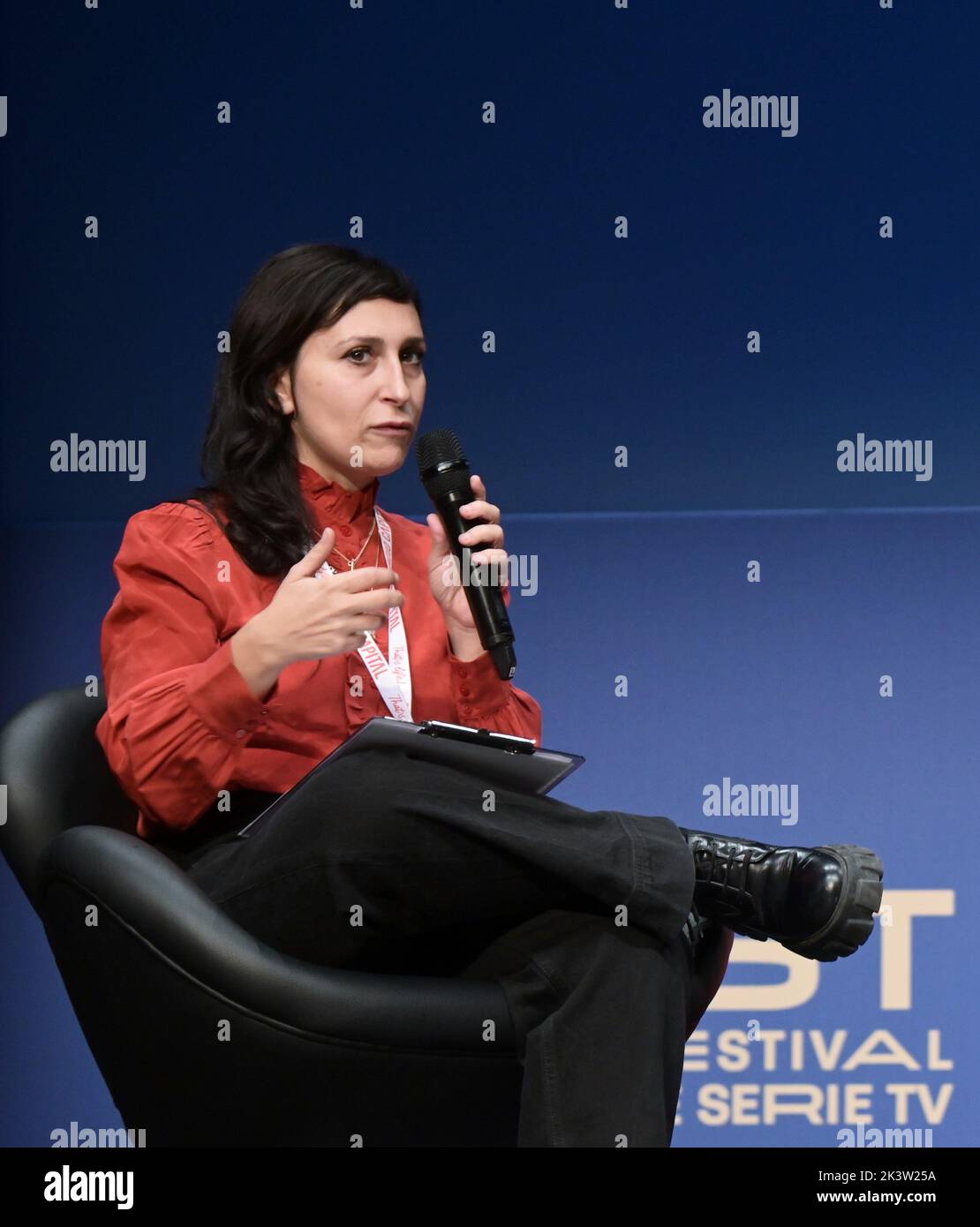 Milano, Italy Festival delle Serie Tv 2022 photocall red carpet ...