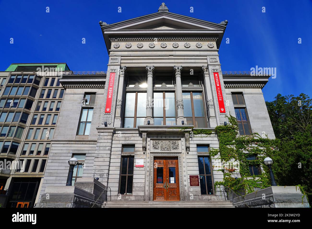 MONTREAL, CANADA -16 SEP 2022- View of the downtown Montreal campus of ...