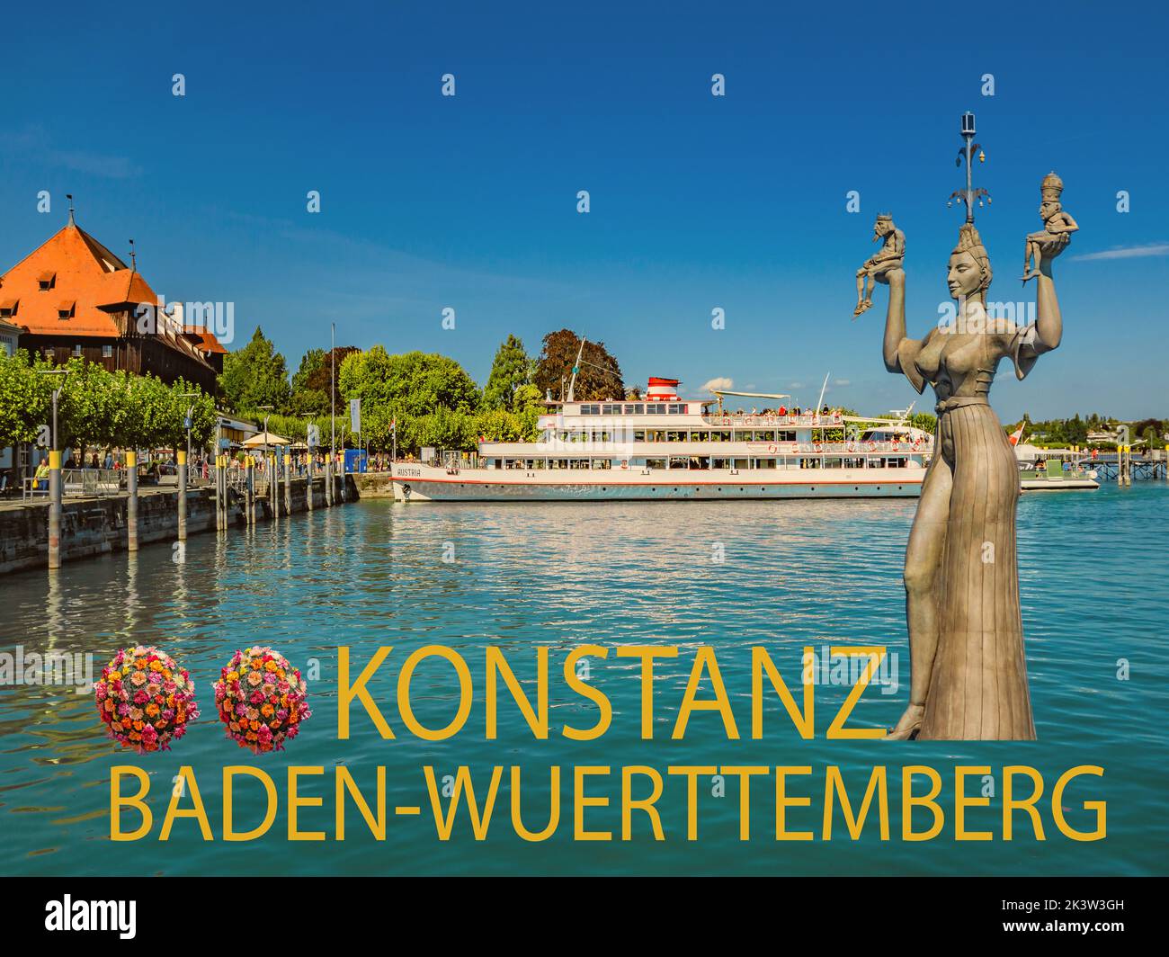 LAKE CONSTANCE : HARBOUR VIEW Stock Photo - Alamy