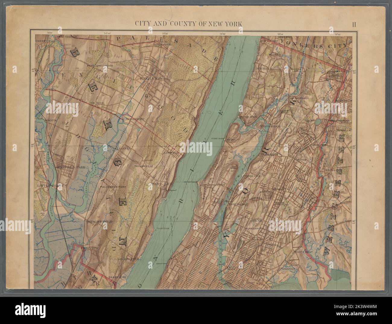 Double Page Plate No. 2: City and County of New York Cartographic ...