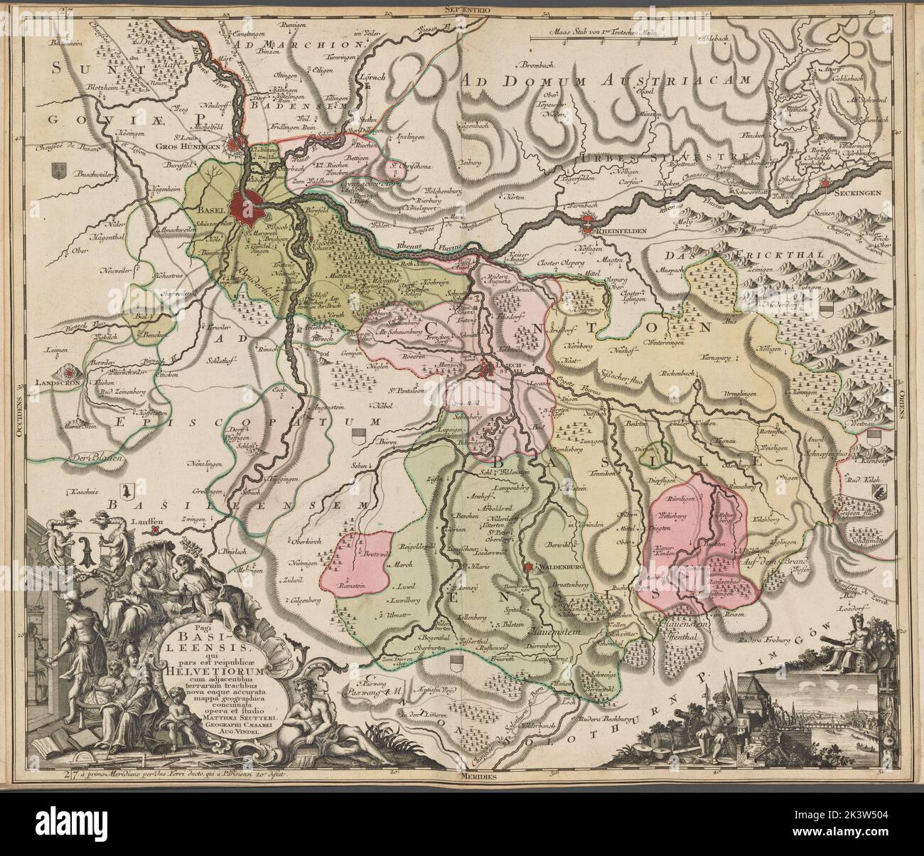 Pagi Basi-leensis, qui pars est reipublicae Helvetiorum ... 1731 - 1798 ...