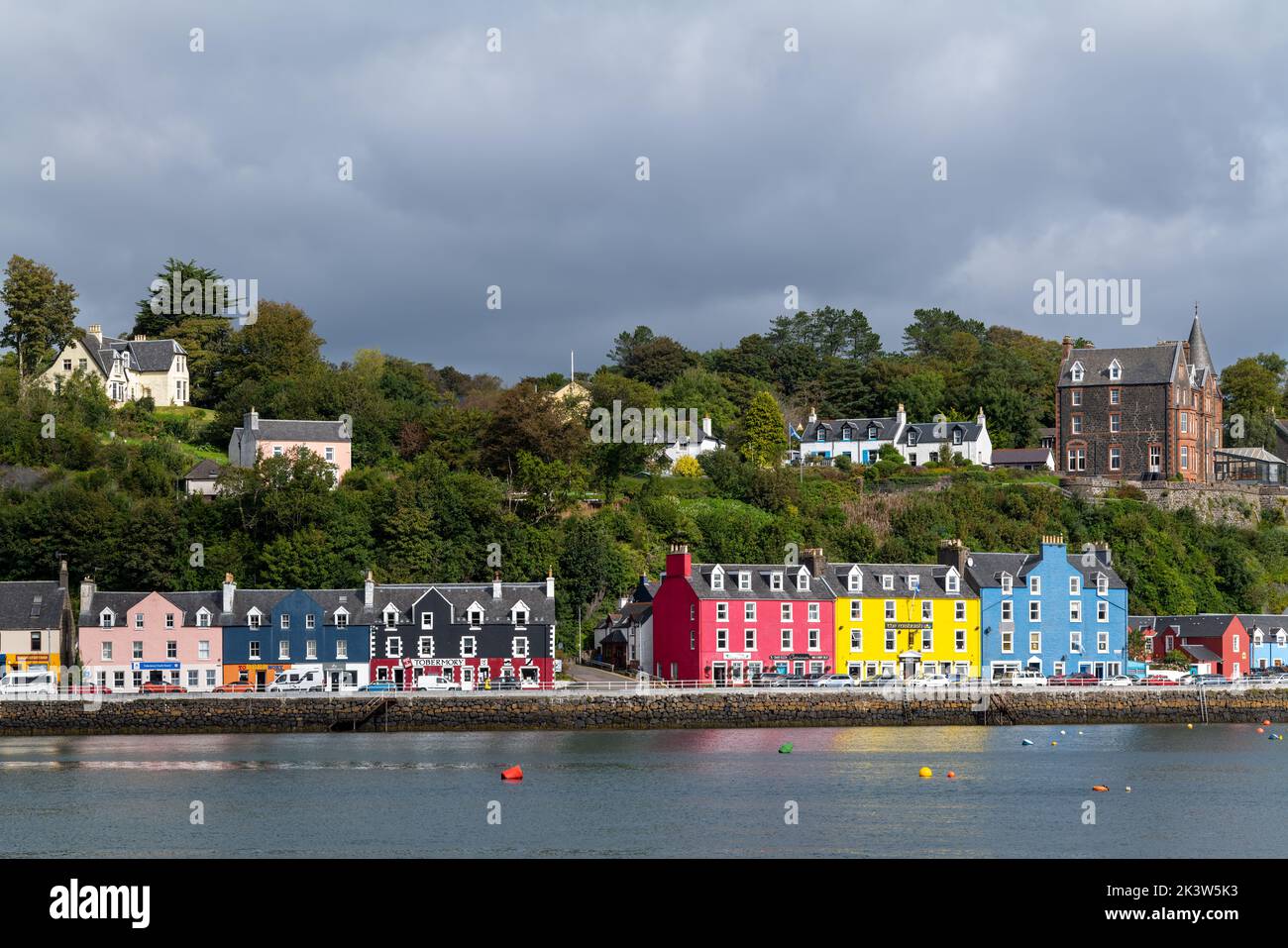14 September 2022. Tobermory, Isle of Mull, Scotland. This is the very ...